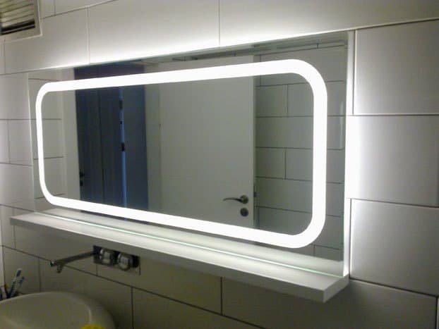 Espelho com LED | Vidraçaria Show Glass - Espelhos, Vidros e Molduras